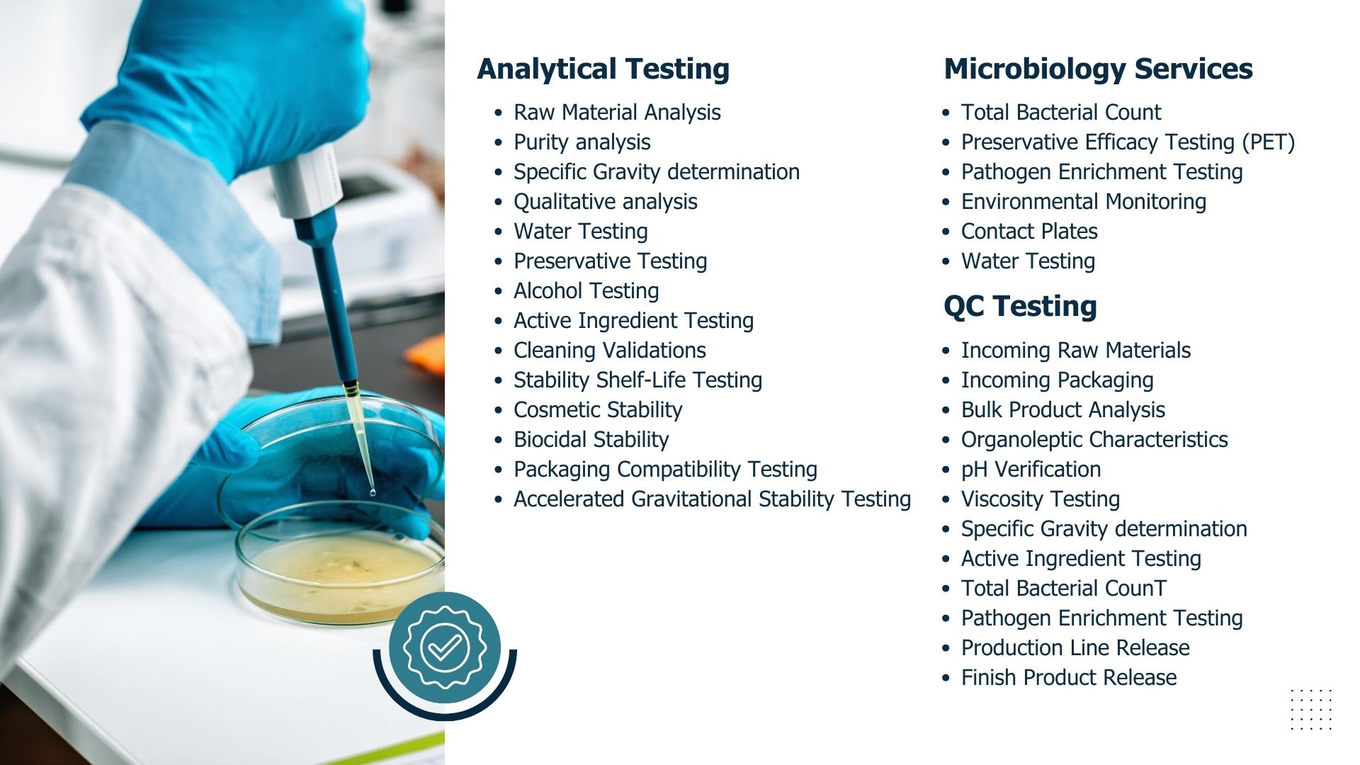 Cosmetic Creations - Research and Development